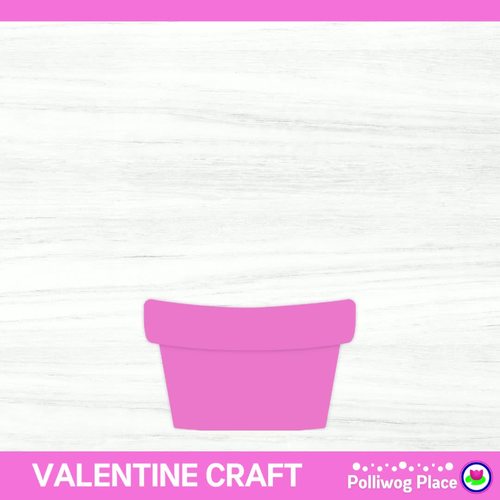 Valentine Flower Craft Activity - February by Polliwog Place | TPT
