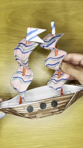 European Explorers Age of Exploration Hands-On Create Paper Ship Craft ...