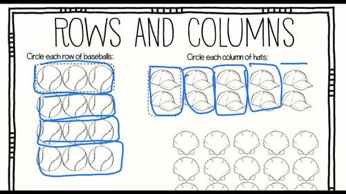 Arrays Activities - Printable or Google Classroom 2.OA.C.4 by The ...