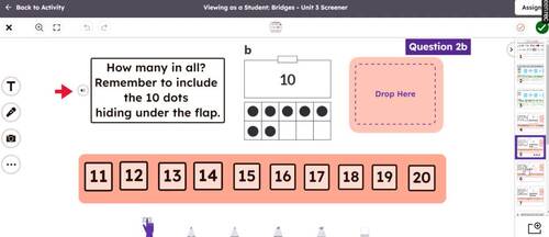 Seesaw Assessment - Bridges - Unit 3 Bundle (First Grade) by Ashley Jones
