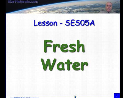 Complete STAR* Video Lesson on FRESH WATER for Distance Learning DINB
