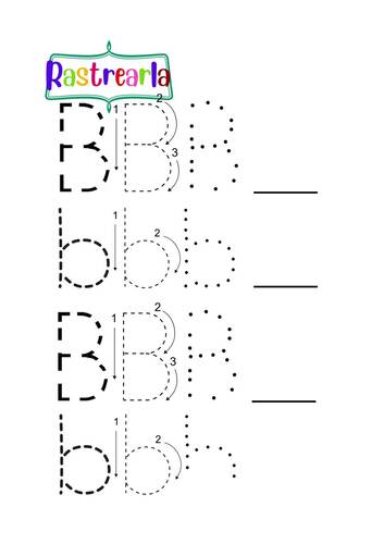 Plan de estudios para niños pequeños | Actividades con la letra "B"