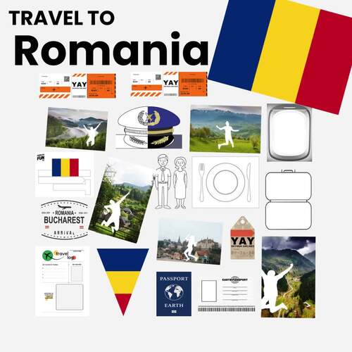 Travel to Romania! – Printable Pretend Travel Activity for Kids by ...