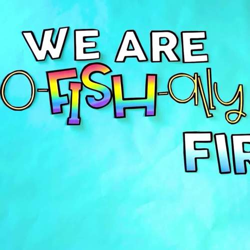 Back to School Bulletin Board | O-FISH-ally in Grades K-6 | TPT