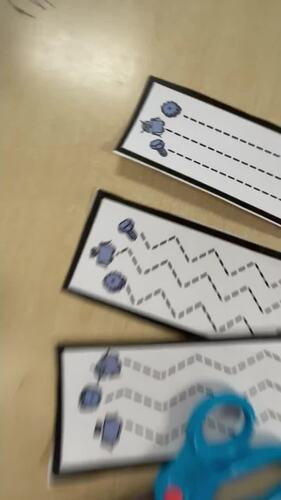 Cutting Practice: Robot for Letter R Week Preschool PreK Scissor Skills ...