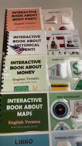 INTERACTIVE BOOK ABOUT GOVERNMENT - English Book & Spanish Book Versions