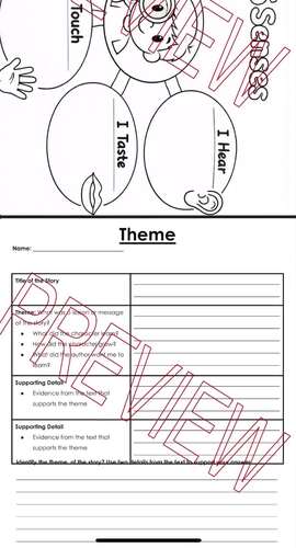 ELA Graphic Organizers Bundle (40+ Slides for Fiction and Non Fiction)