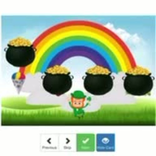 S Blends St. Patrick's Day Game Articulation BOOM CARDS™ by Bri-SLP