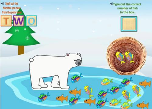 Counting 1-20 with Polar Bear Boom Cards by Teacher's Pride | TPT