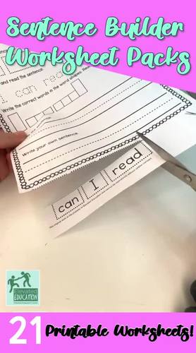 Kindergarten literacy centers and morning work - I can - sight words ...