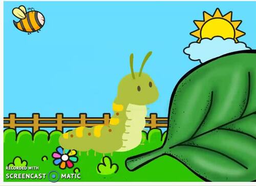 Peek-a-boo bug BOOM DECK by One Silly Sausage Speech | TPT