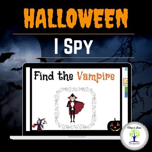 I spy Halloween | I spy Game for Kids | Boom Cards by Disha Digital School