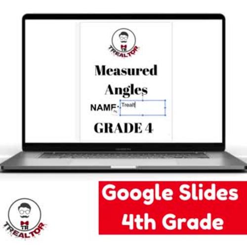 Measuring Angles Google Slides Online With Answers 4th Grade by TREALTOR