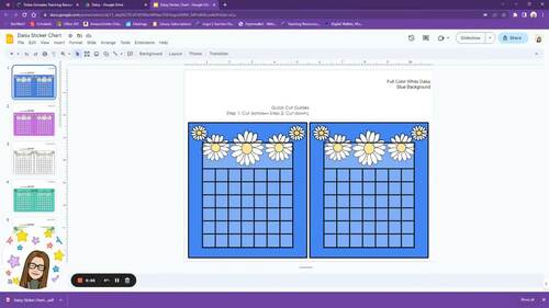 Growing Bundle of Sticker Incentive Charts for Rewards by Trisha Gonzalez