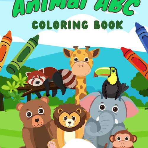 Animals ABC Coloring Book | A–Z Alphabet Coloring Pages for Kids