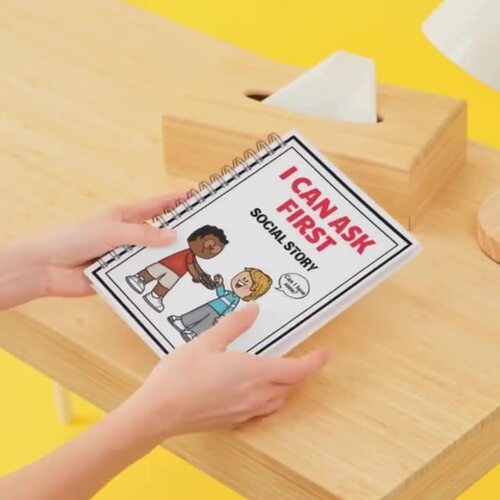 Asking For Permission Social Story W/ Poster & Reflection Worksheet ...