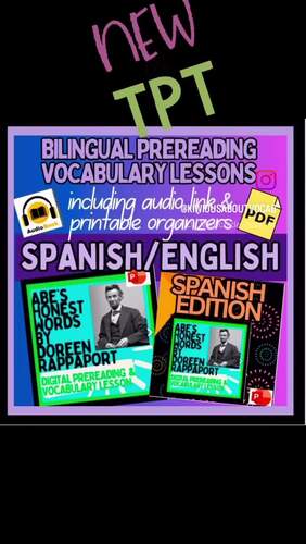 Bilingual ELA Vocabulary & Reading | Spanish-English ESL ELL PPT Lessons