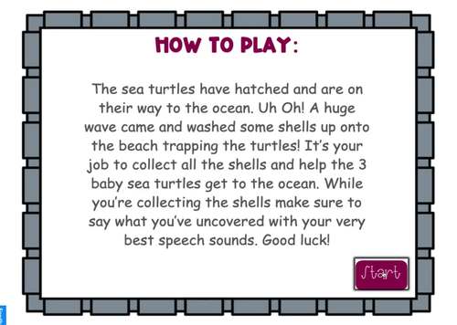 Sea Turtle Rescue Articulation Boom Cards- Late Sounds | TPT