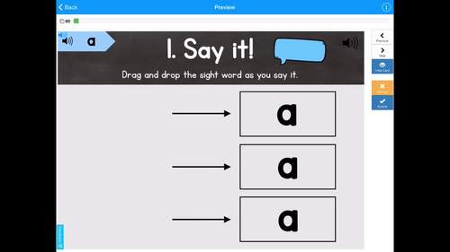 Sight Word Practice (Set 1) Digital Task Cards with Boom Cards | TPT
