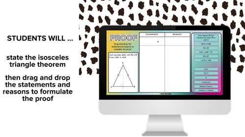 The Isosceles Triangle Theorem Proof Digital Activity by Rise and Sine