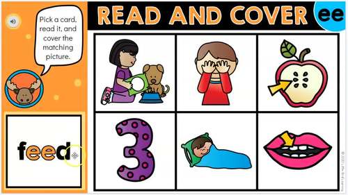 EE and EA - Digital Read and Cover | Distance Learning | Google Slides