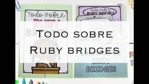 Actividades de Ruby Bridges | Black History Month Activities in Spanish
