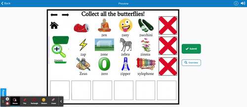 Spring Artic Game: Collect the Butterflies - late developing sounds ...