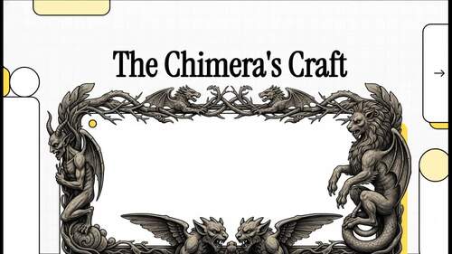 KS3 Year 8 (Grade 7) Art & Design 18 Lesson Unit: Mythical Creatures ...