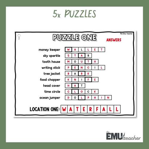 Year 3 & 4 Community & Team Building Escape Room Back To School Volume Two