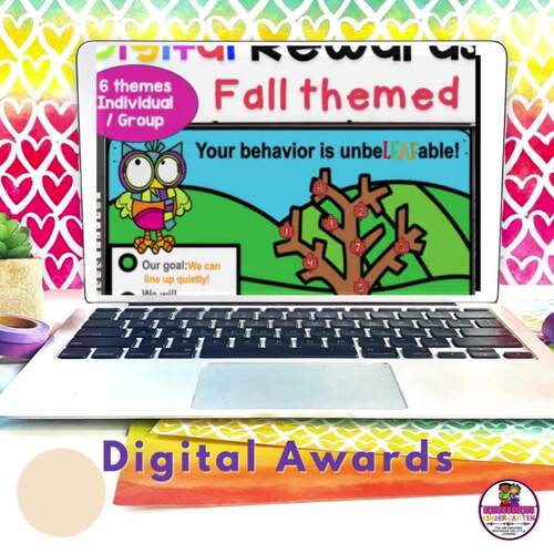 Daily Behavior Chart Kindergarten Fall Theme Google Slide Digital Resource
