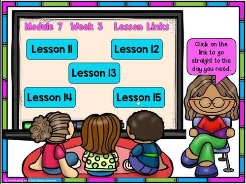 HMH Into Reading - First Grade Structured Literacy Presentation, Module 6