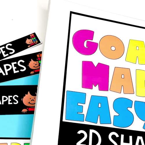 2D Shapes Activities | MEGA PACK! by Engaging Early Learners | TPT