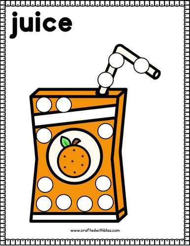 Letter Jj Dot Marker Activity, Alphabet Do-A-Dot Marker Fine Motor