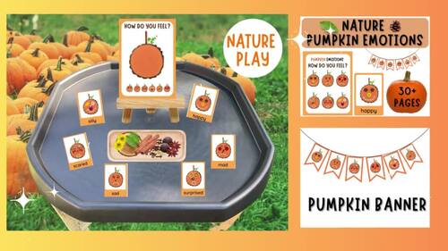 Pumpkin Emotions: Halloween Feelings with Pumpkin Nature Faces, Jack-o ...