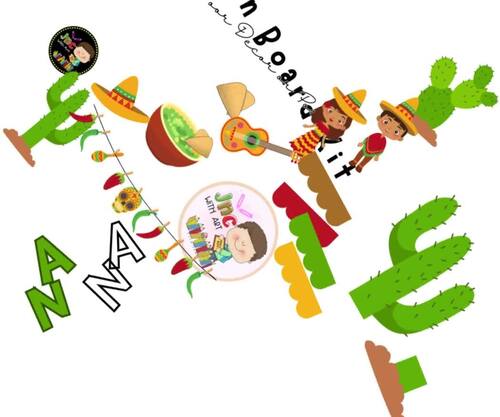 Nacho Average Class Bulletin Board Cinco de Mayo Classroom Door Decor ...