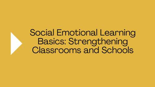 Social Emotional Learning Professional Development (Editable Staff ...