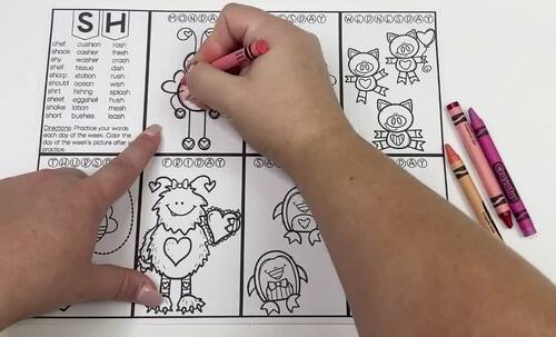 Valentine's Day Speech Therapy Homework Bundle by Speech Tea | TPT