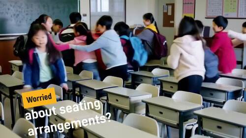 Editable Seating Chart Planner for Science Class. Digital with Google ...