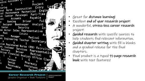 Nonfiction Career Book Research Project - Graphic Organizers + E-Book ...