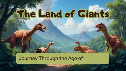 "What Is a Dinosaur?" Storytelling Video (Canva Editable File) for Kids