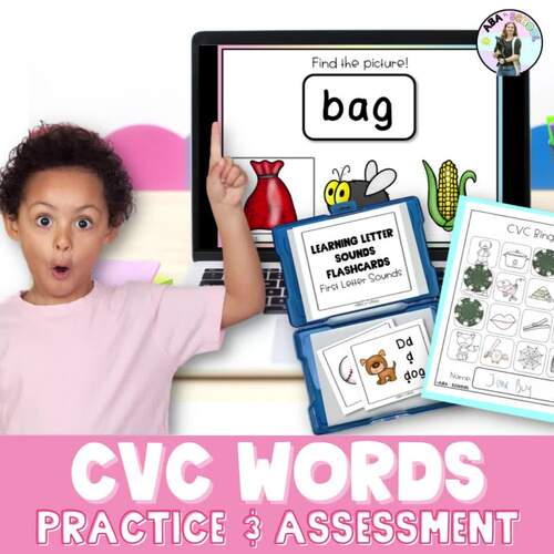 CVC Words Digital & Print Phonics and Reading Comprehension | Science ...