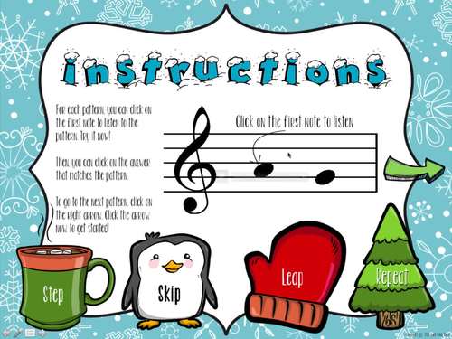 Step, Skip, Leap, Repeat – Interactive Music Game for Google Slides ...
