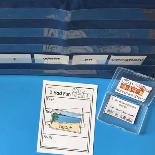 Narrative Writing - Telling a Story - Sequencing Events First Grade ...