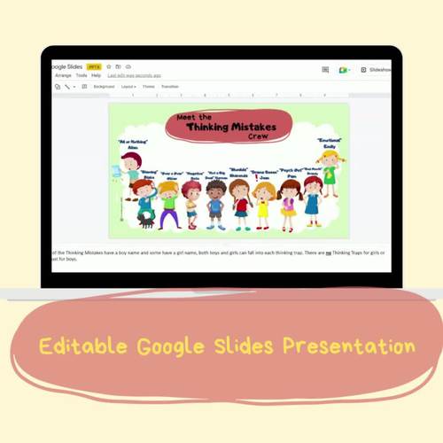 CBT Thinking Traps: 10 Common Negative Thought Patterns as Characters