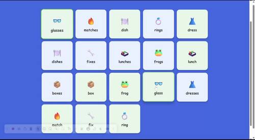 Fundations Level 2 Unit 4 Matching Game by GrantingYouKnowledge | TPT