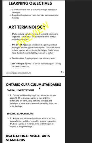 Pumpkin Watercolor Lesson | Pumpkin Art Lesson | Halloween ART Lesson