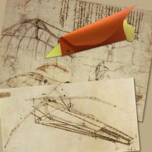 NATURE in ART – da Vinci Art Lessons - Bird Kite Art Project – 1st ...