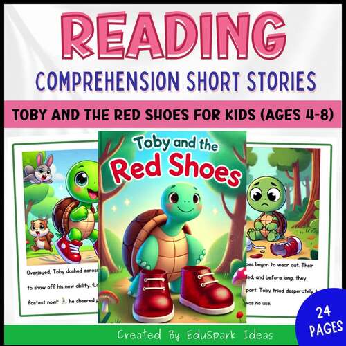 Reading Comprehension Short Stories - Toby and the Red Shoes for Kids ...