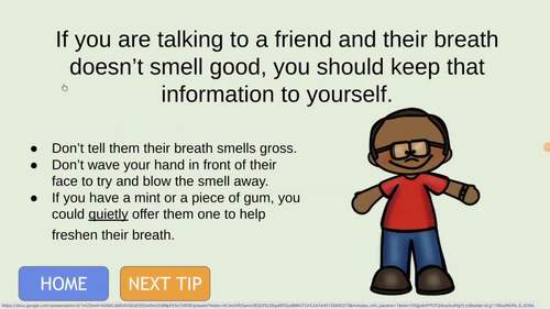 Social Skills Tip of the Day Google Slides by Bakely's Busy Bees