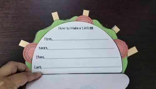 How to Make a Taco Cinco De Mayo Craft TACO Name Craft Hispanic ...